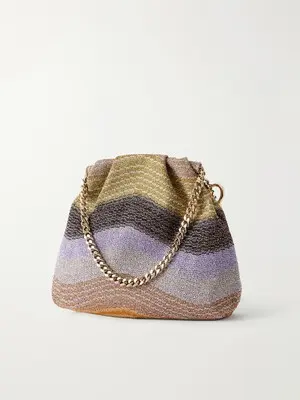 Missoni Raschel Striped Shoulder Bag