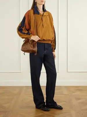Saint Laurent Jamie Quilted Leather Shoulder Bag - Brown