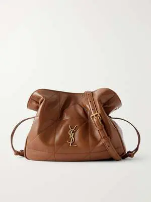 Saint Laurent Jamie Quilted Leather Shoulder Bag - Light Brown