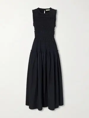 DÔEN DÔEN Mallory Cotton-Poplin Midi Dress