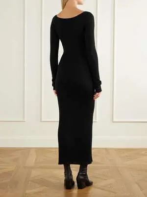 Le Kasha Ternil Ribbed Cashmere Maxi Dress