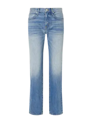 SLVRLAKE Low-rise Straight-leg Jeans - Blue