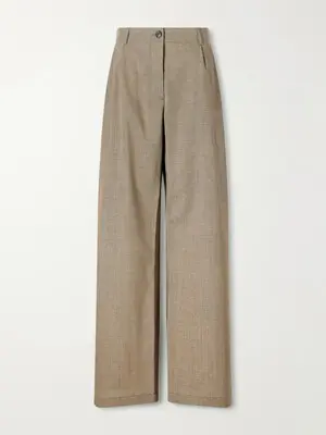 Our Legacy Wool-blend Wide-leg Pants - Neutrals