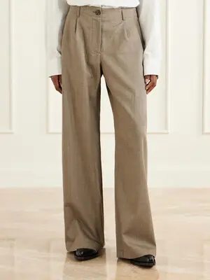 Our Legacy Wool-blend Wide-leg Pants