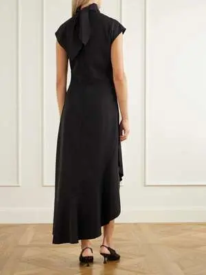 Proenza Schouler Elodine Draped Jersey Maxi Dress