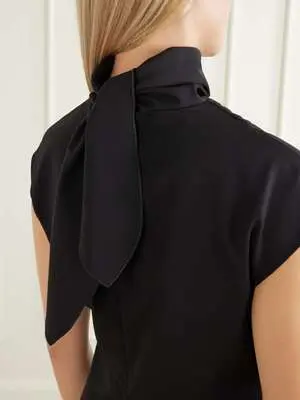 Proenza Schouler Elodine Draped Jersey Maxi Dress