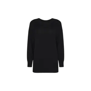 L'Agence Loden Pullover - Black