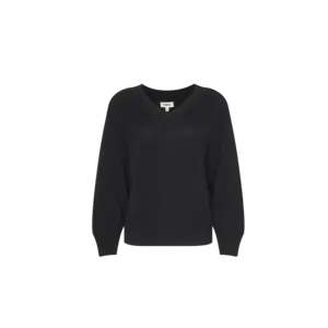 L'Agence Paxton Oversized Pullover - Black