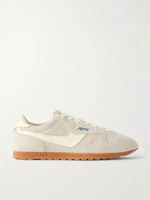 AUTRY Windspin Suede Sneakers - Brown