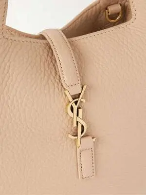 Saint Laurent Le 5 À 7 Bea Mini Textured-leather Tote