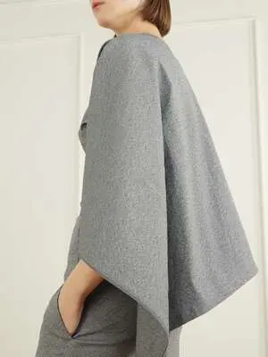 Issey Miyake Allow Draped Stretch Washi-blend Maxi Dress