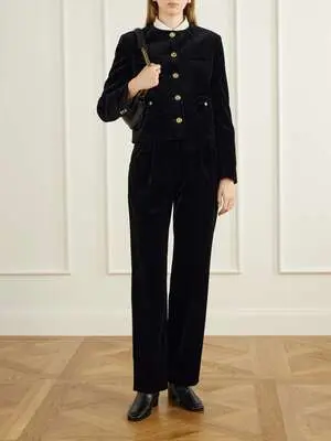 BLAZÉ MILANO Cotton-velvet Jacket