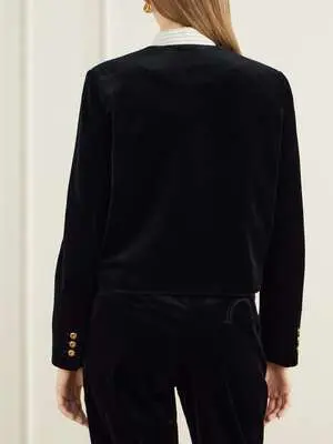 BLAZÉ MILANO Cotton-velvet Jacket