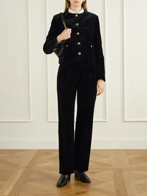 BLAZÉ MILANO Cotton-velvet Jacket