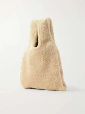 Simone Rocha Shearling-effect Shoulder Bag