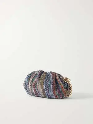 Missoni Caperdoni Sequined Striped Shoulder Bag
