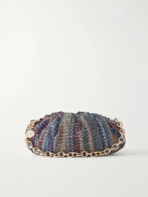 Missoni Caperdoni Sequined Shoulder Bag - Blue