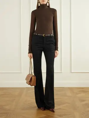 Saint Laurent Crepe De Chine Top