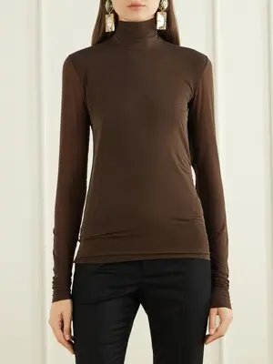 Saint Laurent Crepe De Chine Top