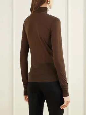 Saint Laurent Crepe De Chine Top
