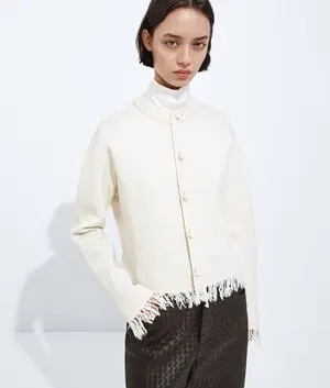 Bottega Veneta Wool Felted Cardigan