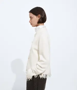 Bottega Veneta Wool Felted Cardigan