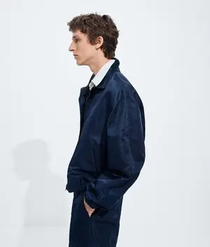Bottega Veneta Satin Nylon Blouson
