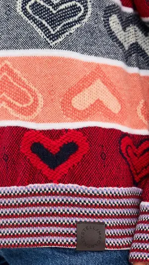 Stella McCartney Heart Fair Isle Sweater