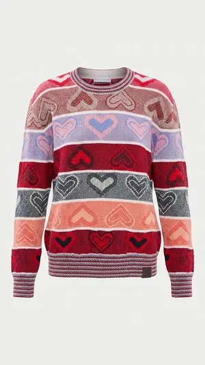 Stella McCartney Heart Fair Isle Sweater