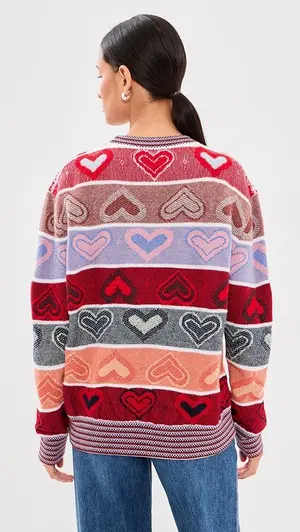Stella McCartney Heart Fair Isle Sweater