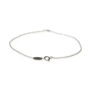 Tiffany & Co. Sapphire Elsa Peretti Color The Yard Bracelet - Platinum