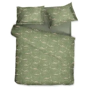 DECOFLUX HOME Sateen Bed Linen Set Dreamy Moss - Green
