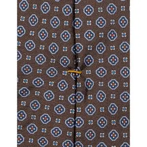 Eton Medallion-print Silk Tie