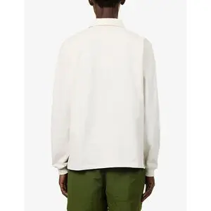 The North Face Red Box Rugby Long-sleeve Cotton-stretch Shirt