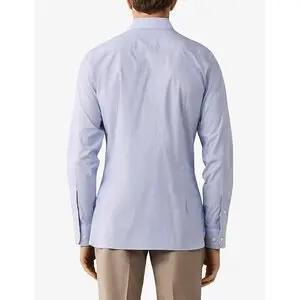 HACKETT Bengal Tailored-fit Stretch-cotton Shirt Xxl