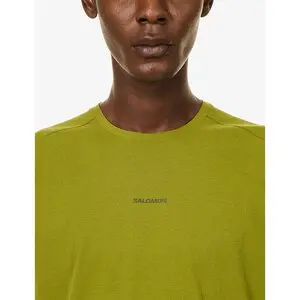 SALOMON Trackline Short-sleeve Woven T-shirt