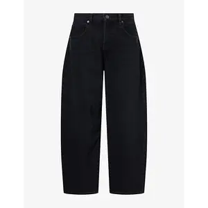 Good American Vintage Barrel-leg Jeans - Flat Tyre