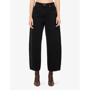 Good American Vintage Barrel-leg Jeans - Flat Tyre