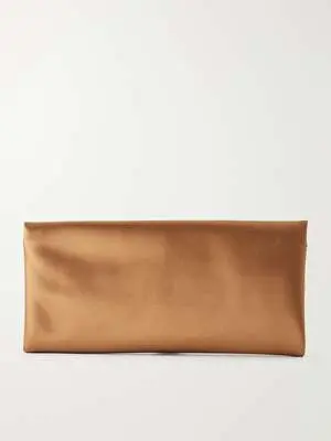 Saint Laurent Cassandre Satin Clutch