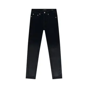 PURPLE BRAND Skinny Flock 'dipped - Black