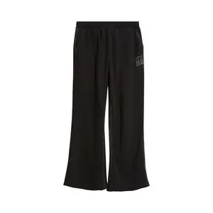MARKET Big Stitch Open Leg Sweatpants - Black