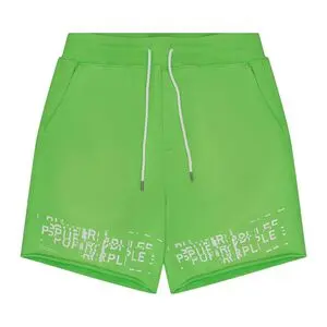 PURPLE BRAND French Terry Sweatshort - Green