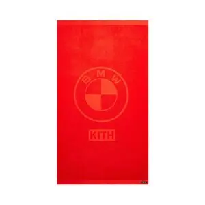 Kith For Bmw Jacquard Towel 'cinnabar