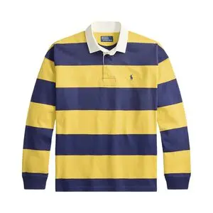 Polo Ralph Lauren Shirt 'cllgte Ylw/drk Cblt