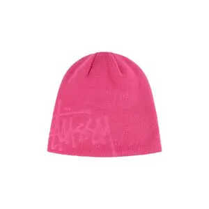 StÜssy Debossed Stock Logo Skullcap Beanie