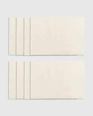 Quince Gauze Placemats - Undyed