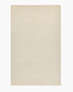 Quince Alma Hand-loomed Wool Rug Ivory