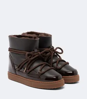 Inuikii Classic Leather Snow Boots - Brown