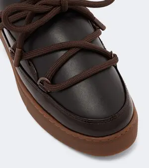 Inuikii Classic Leather Snow Boots - Brown
