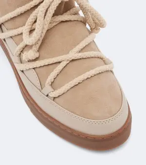 Inuikii Classic Leather-trimmed Suede Snow Boots